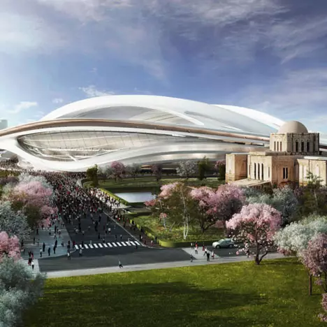 Arata Isozaki: Zaha Hadids Tokyo stadion vil være 