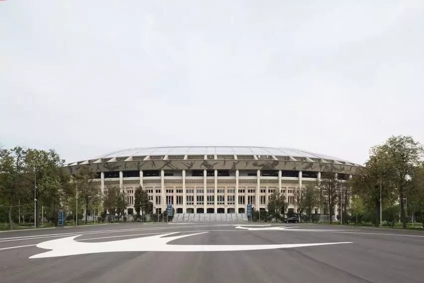 Lo stadio Luzhniki di Mosca è stato rinnovato per la Coppa del Mondo 2018