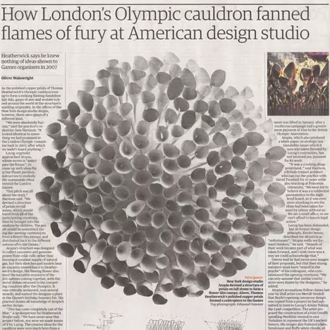 Veslajte oko kotlića Thomasa Heatherwicka u Guardianu