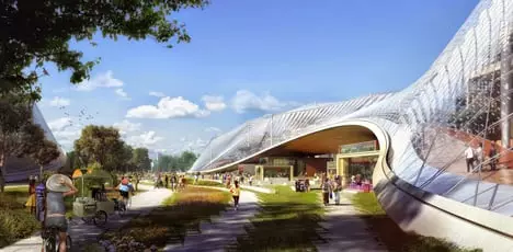 ปั้นจั่นหุ่นยนต์เพื่อสร้างสำนักงานใหญ่ Google ของ BIG และ Heatherwick 46246_5