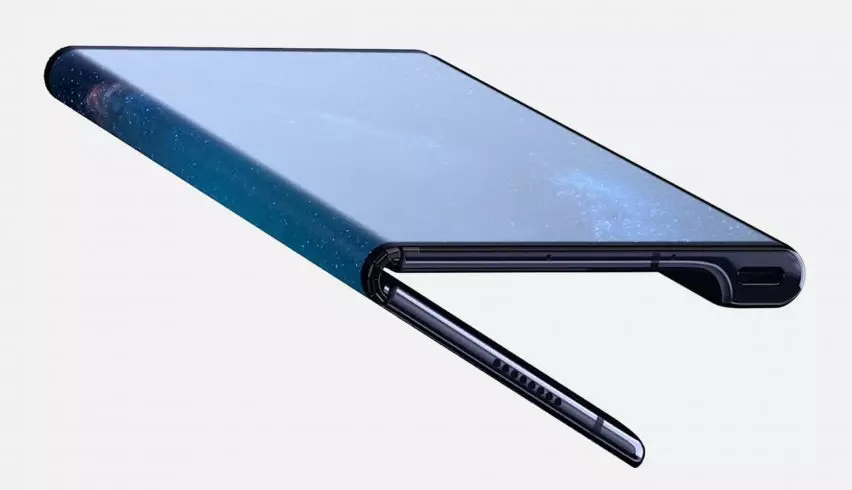 Huawei pliye telefòn Mate X