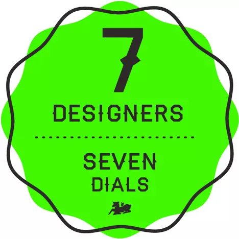 Seven Designers for Seven Dials sazkirinên ku ji hêla Dezeen ve têne rêve kirin