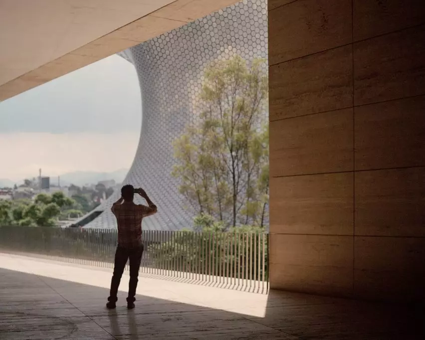 Museo Jumex le David Chipperfield Architects agus grianghraf de Rory Gardiner