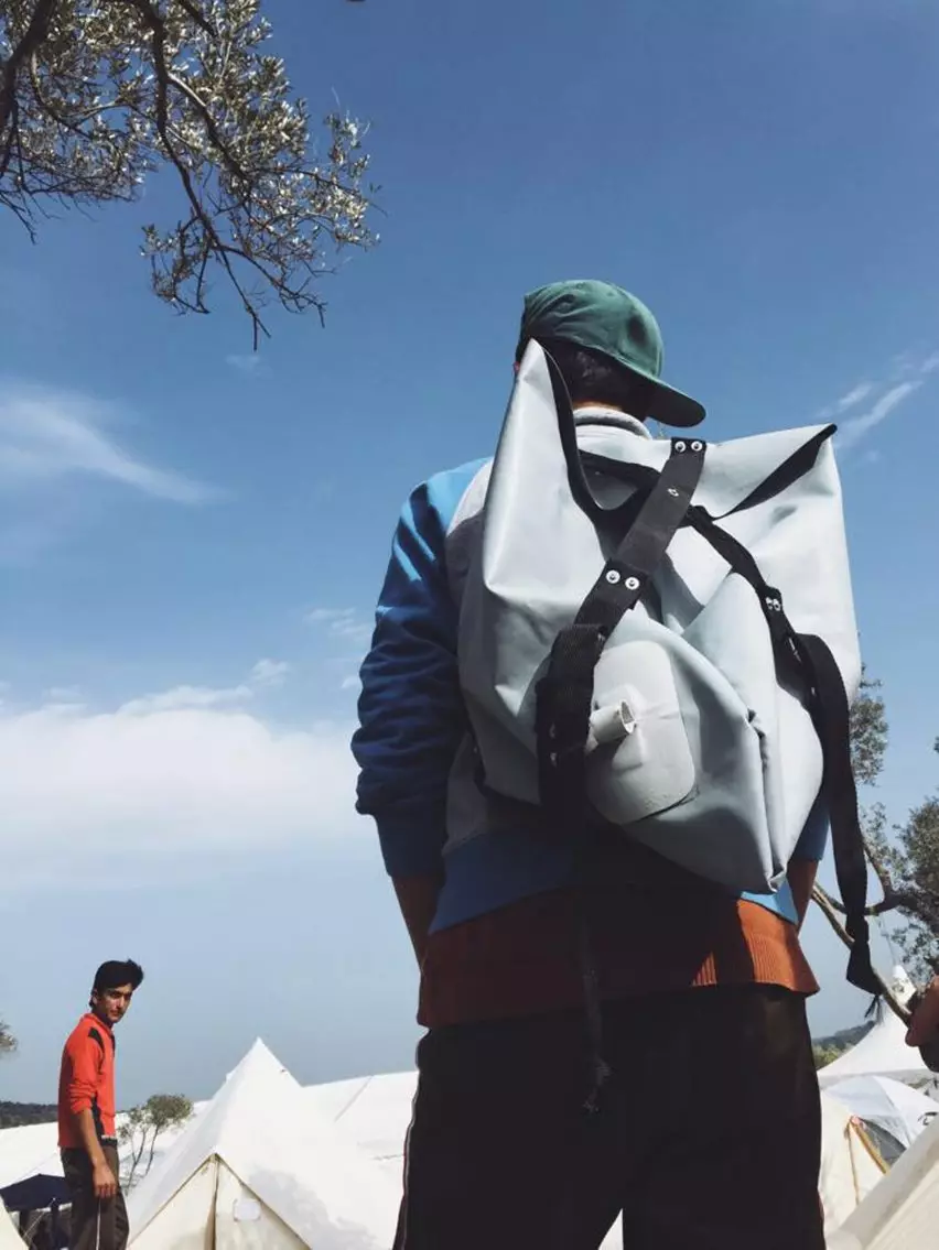 BAG2WORK rygsække af flygtninge