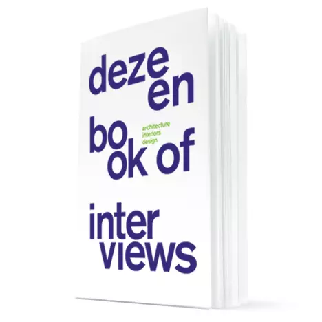 Dezeen libro delle interviste