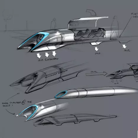 Elon Musk ahishura ibishushanyo mbonera bya Hyperloop yo gutwara abantu