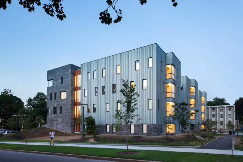 Dickinson College High Street Residence Hall nataon'i Deborah Berke Partners