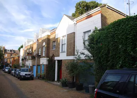 Highbury Terrace Mews do Studio 54 Architecture