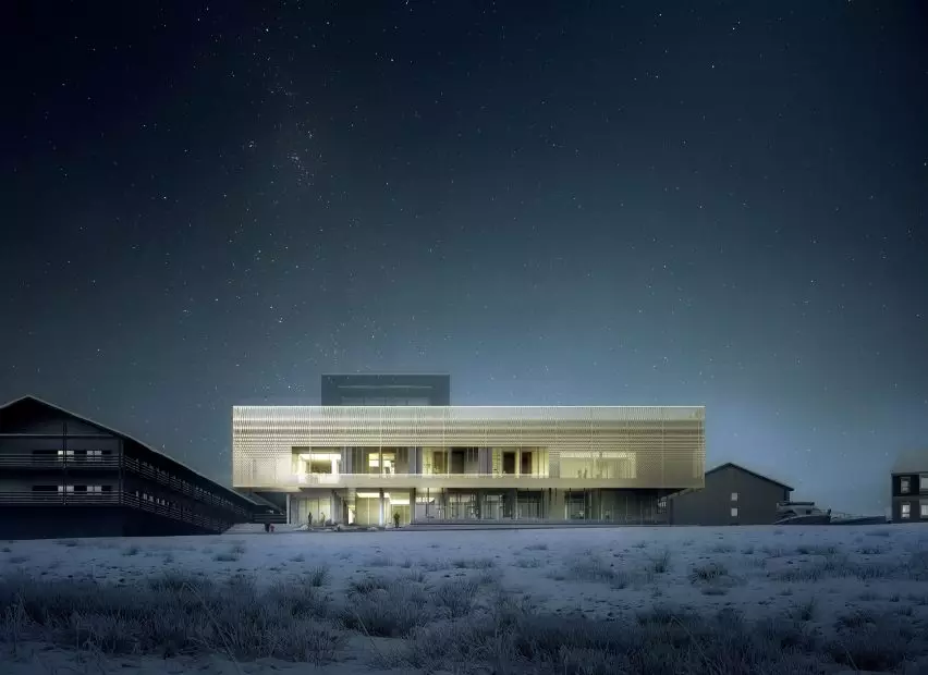 Nuuk psihiatriskā klīnika, ko izstrādājis White Architekter