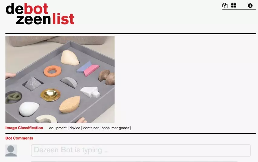 Dezeen Bot List generează discuții de design fals ca „un comentariu la comentariu” 49148_1