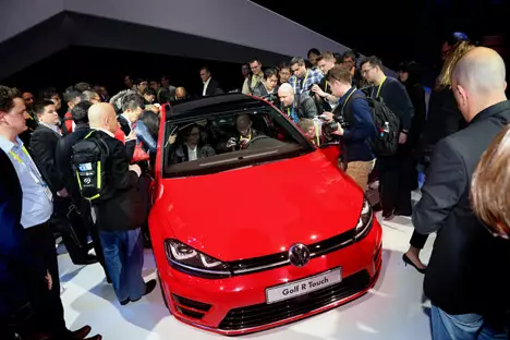 Golf R Touch توسط فولکس واگن در CES 2015