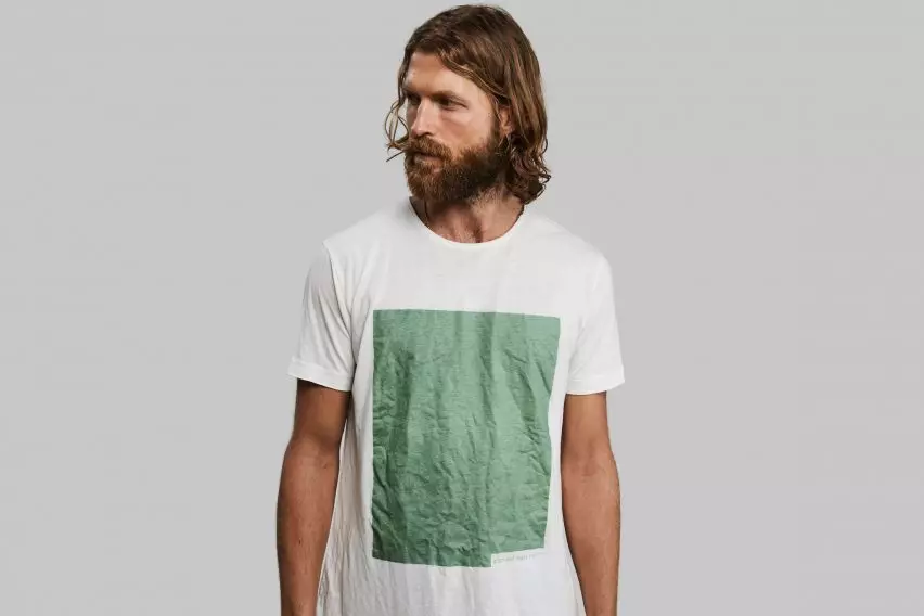 T-shirt Vollebak a te fè antyèman ak plant ak alg vin