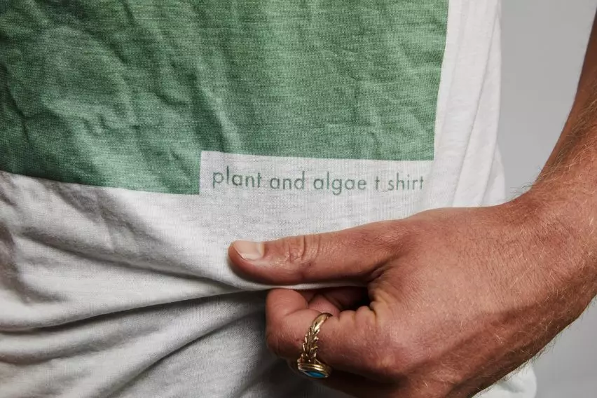 T-shirt Vollebak a te fè antyèman ak plant ak alg vin