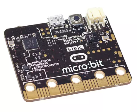 BBC Micro Bit pola tecnoloxía salvaranos