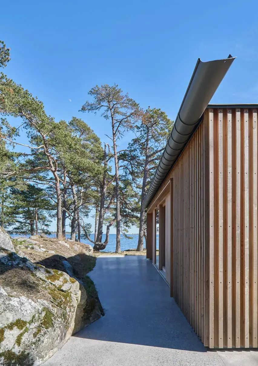 O estúdio sueco Tham & Videgård Arkitekter projeta uma casa de verão em Estocolmo