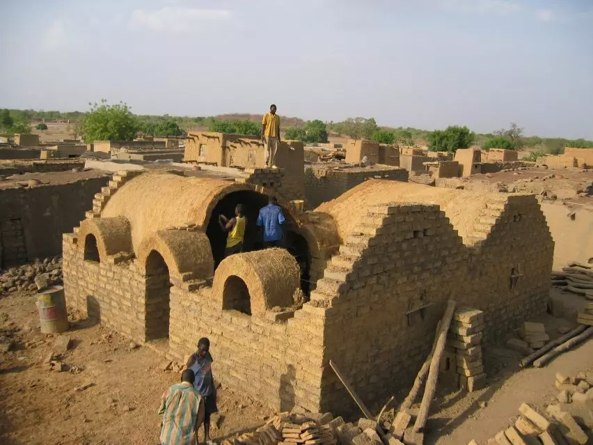 Bau vun engem Nubian Vault