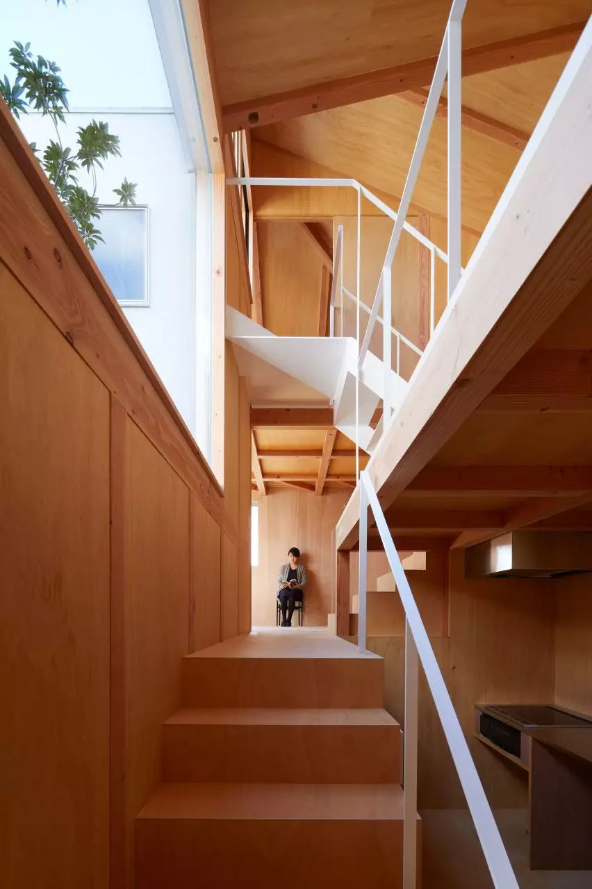 „Loop House“, kurį sukūrė Tomohiro Hata Architect and Associates