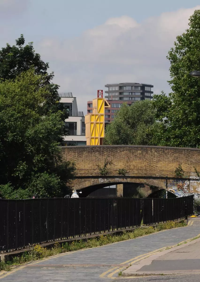 Potemkin Theatre yolembedwa ndi Maich Swift Architects ku Haggeston London ndi Antepavilion yachitatu.