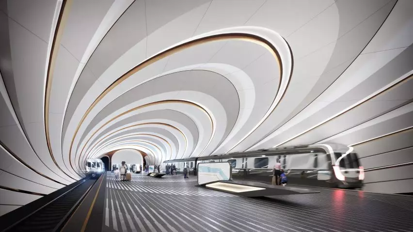 Render platform Dnipro Metro