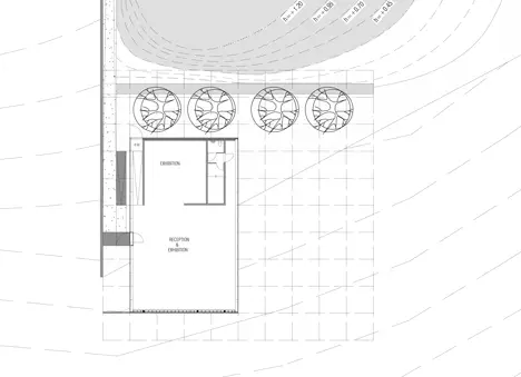 Tyne Cote Cemetery entrance pavilion ni Govaert at Vanhoutte architectuurburo