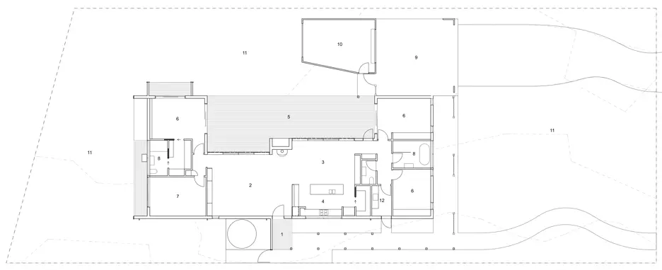 阿德里安·博诺米建筑师在萨默斯的房子