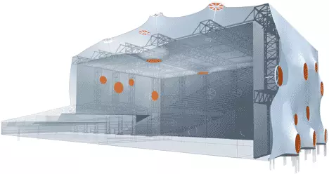 Magma Architecture тарабынан Олимпиадалык атуу аянты