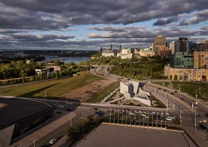 National Holocaust Monument Ottawa nataon'i Studio Libeskind