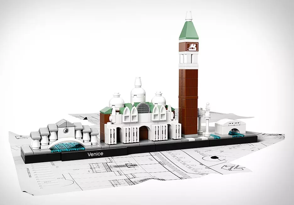 Mga skyline building kit ng Lego
