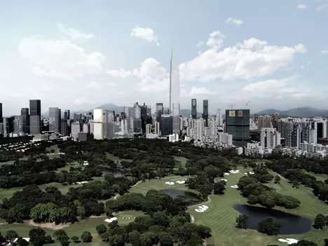 OMA vinder konkurrencen om den anden skyskraber i Shenzhen