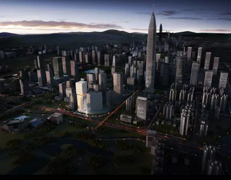 OMA vinder konkurrencen om den anden skyskraber i Shenzhen