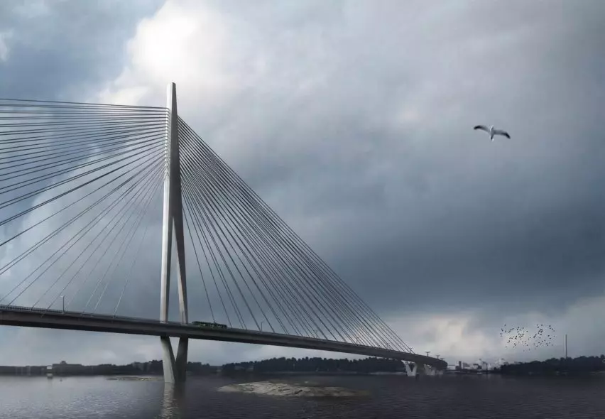 Knight Architects presenta o deseño da ponte máis longa de Finlandia