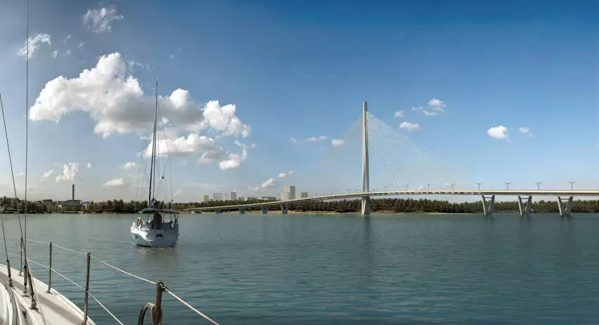 Knight Architects presenta o deseño da ponte máis longa de Finlandia