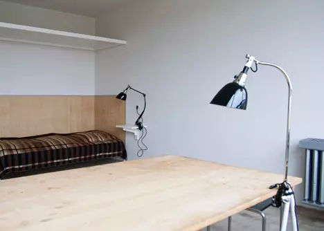 Kamar sing direkonstruksi ing Gedung Studio, Bauhaus Dessau