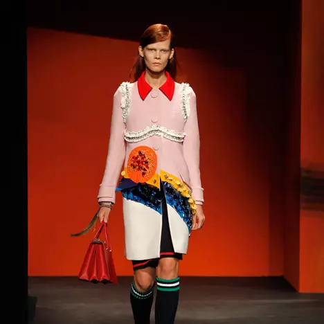 Mkusanyiko wa Prada Spring Summer 2014