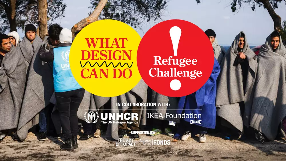 What Design Can Do concorrenza richiede soluzioni per i rifugiati