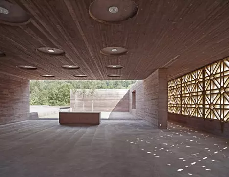 Islamic Cemetery av Bernardo Bader Architects