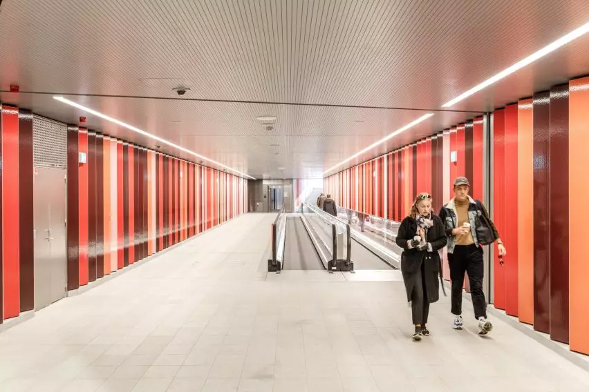 Nordhavn och Orienktaj station i Köpenhamn vid Cobe och Arup