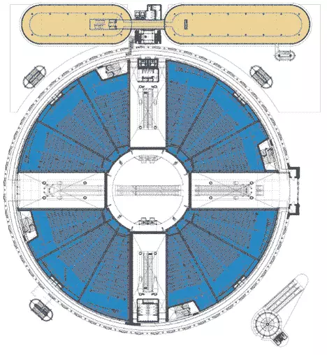 Las Arenas од Роџерс Стирк Харбор + Партнери