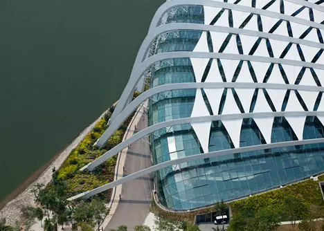 Guryaha la qaboojiyey ee Wilkinson Eyre Architects ee Gardens by the By ee Singapore