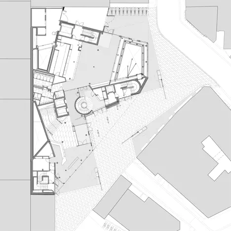 Ika-anim na palapag na plano ng Saw Swee Hock Student Center sa London School of Economics