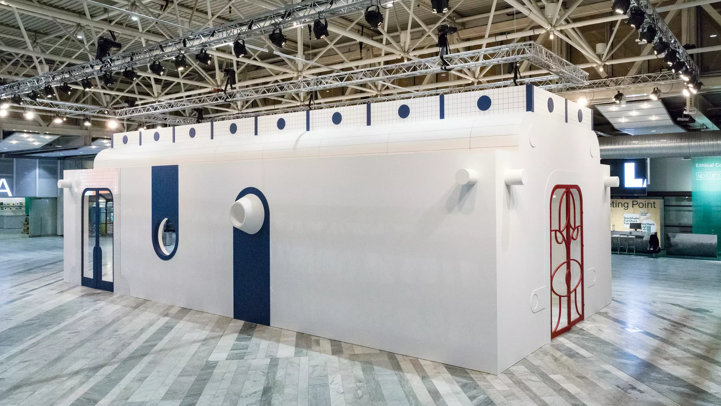 Jaime Hayon combineert architecturale stijlen voor het Stockholm Furniture Fair-paviljoen