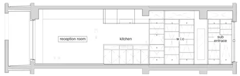 Tsukiji ياتاق ئۆيى Yuichi Yoshida & Associates تەرىپىدىن يېزىلغان