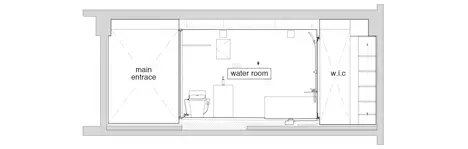 Tsukiji ياتاق ئۆيى Yuichi Yoshida & Associates تەرىپىدىن يېزىلغان