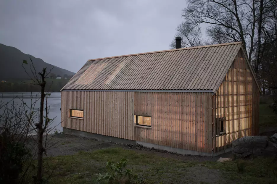 Naust V boathouse naKoreo Architects uye Kolab Architects