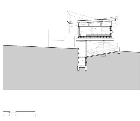 Abschnitt des Mullet House von March Studio