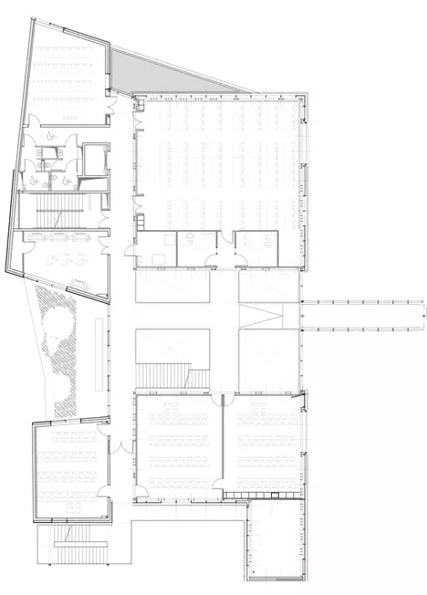 Marc Mimram-ek aluminioz estalitako eraikina Estrasburgoko arkitektura eskolan gehitu zen