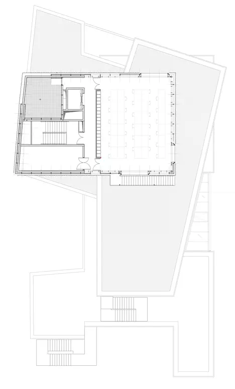 Aluminium-geklede gebou deur Marc Mimram bygevoeg aan Straatsburg argitektuur skool