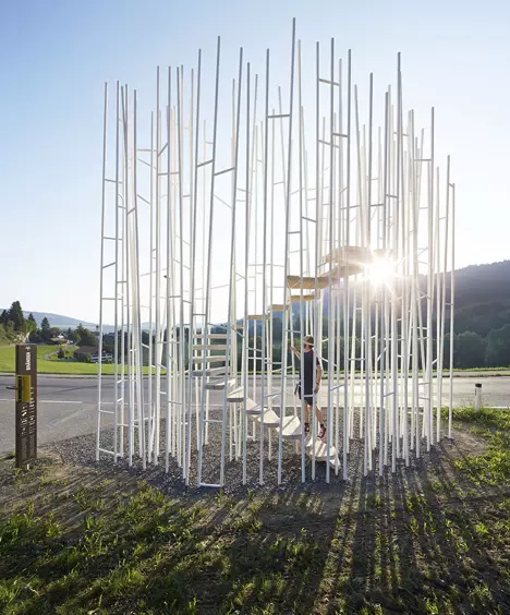 Krumbach busstoppested ved Sou Fujimoto