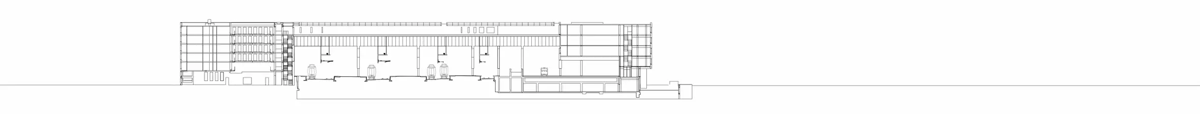 Terminál veřejné dopravy Breda od Koen van Velsen Architects