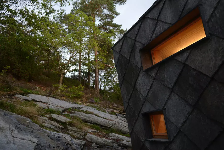 Hytte i Ryfylket Cabin in Noorweë deur Pir II en Resell Arkitektur